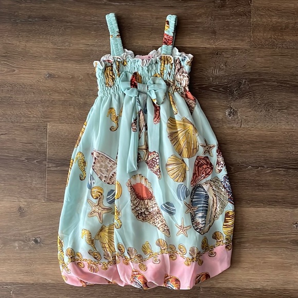 Dresses | Seashell Dress Little Girls 56 | Poshmark